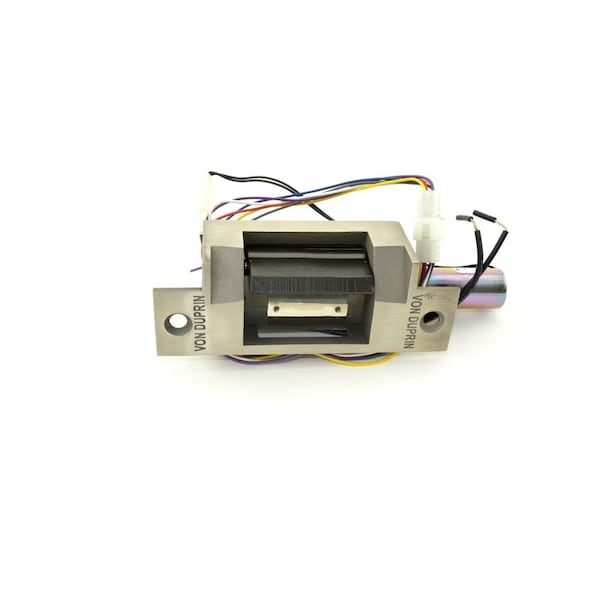 Von Duprin Fail Secure 24V DC Electric Strike with Dual Switch 630 Satin Stainless Steel Finish ...